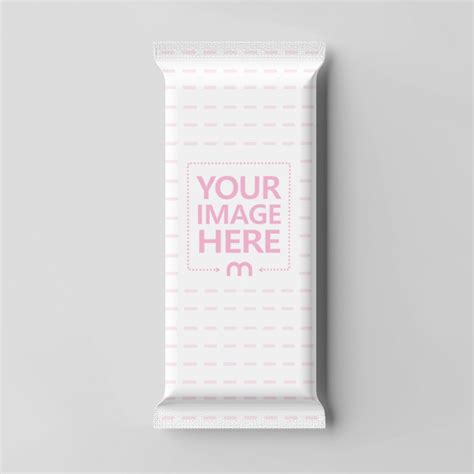 Chocolate Wrapper Mockup Generator In Isolated Background Mediamodifier