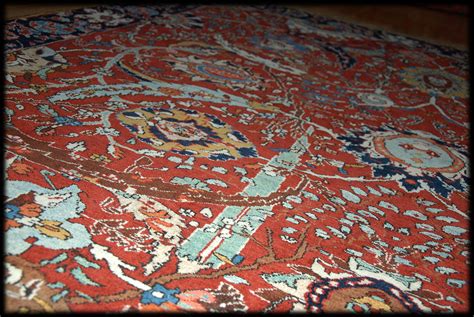 Reconstruction Of The Clark Safavid Sickle Leaf Vine Scroll And