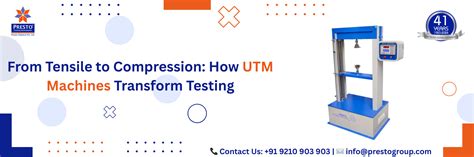 From Tensile To Compression How Utm Machines Transform Testing