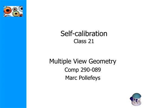 Ppt Self Calibration Class 21 Powerpoint Presentation Free Download