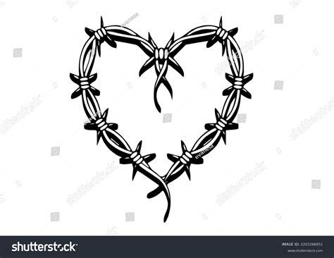 Dibujos De Corazones Con Espinas