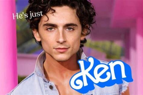 Timothée Chalamet Sad He Couldnt Star In Barbie