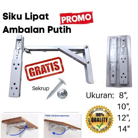 Siku Dinding Penyangga Meja Lipat Foldable Bracket Per Lazada Indonesia