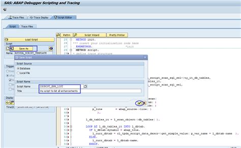 Use Debugger Scripts To List Componentview Enhanc Sap Community