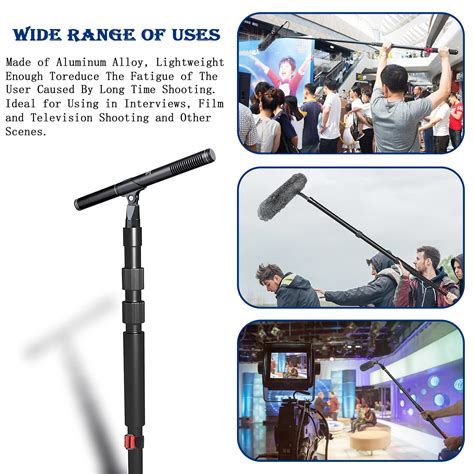 Shotgun Microphone Boom Pole