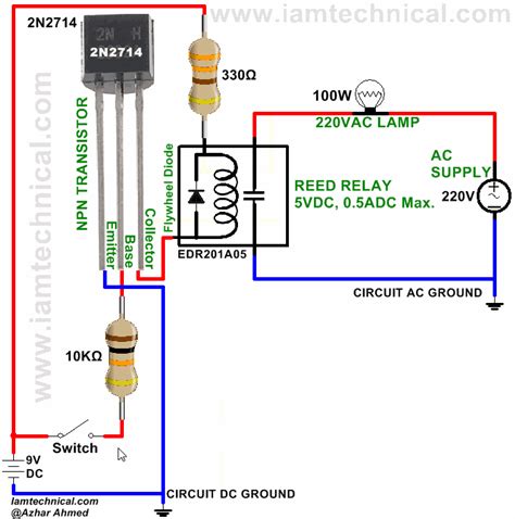 Reed Relay Circuit Diagram At Kathy Croskey Blog