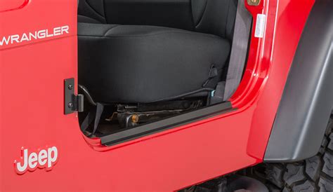 Kentrol Stainless Steel Entry Guards For 97 06 Jeep Wrangler Tj