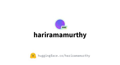 Hariramamurthy Hari Ramamurthy