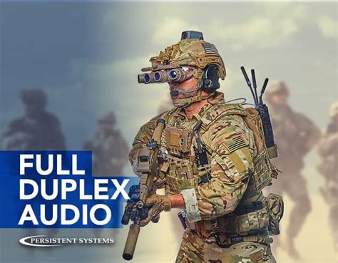 Persistent Systems Wave Relay® Mobile Ad Hoc Networking Solution