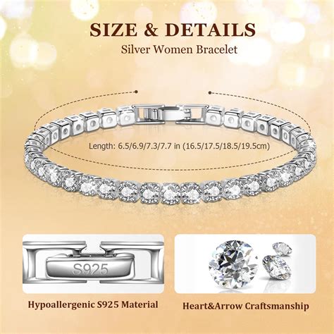 Weblog Prezzo Jfée 4mm Bracciale Tennis Argento Tennis Bracciale