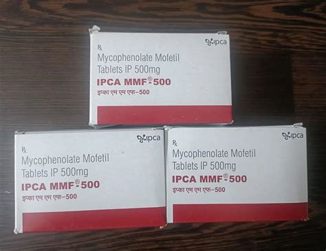 Ipca Mmf 500mg Tablets At ₹ 350stripe Pharmaceutical Medicine In New