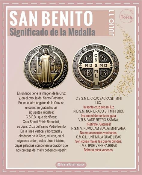 Imagen San Benito Medalla De San Benito Significado San Benito Abad