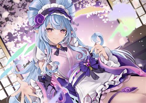 Yumemizuki Mizuki Genshin Impact Drawn By Akatsuki Hijiri Danbooru