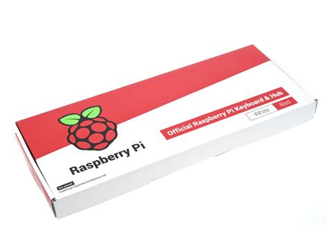 Raspberry Pi Keyboard Us Layout Redwhite Kiwi Electronics