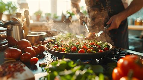 Premium Photo Interactive Cooking Class Highresolution Image Of