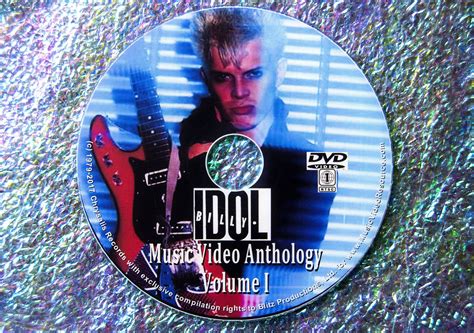 Billy Idol The Music Video Anthology 1977 2015 3 Dvd Set Music Video