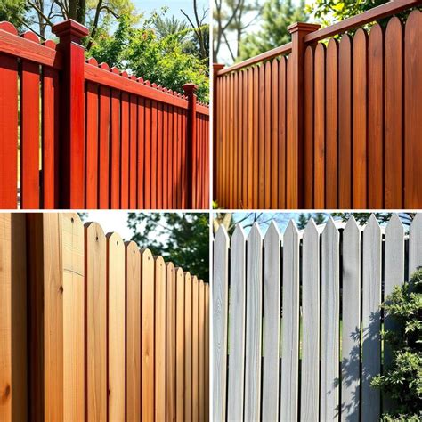 30 Fence Stain Colors To Enhance Woods Natural Look