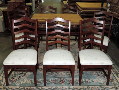 Used Cherry Dining Room Set With Hutch At Derrick Evans Blog