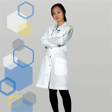 The Curie Womens Cotton Scientist Lab Coat Genius Lab Gear
