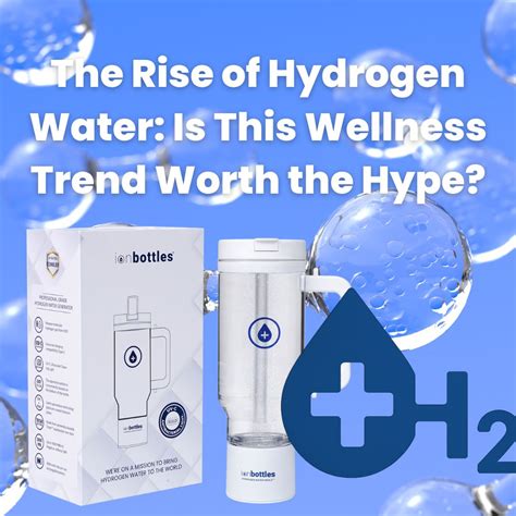 The Rise Of Hydrogen Water Is This Wellness Trend Worth The Hype