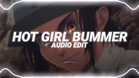 Hot Girl Bummer Blackbear [edit Audio] Youtube Music