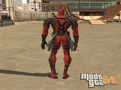 Mods Gta San Andreas Skin Deadpool