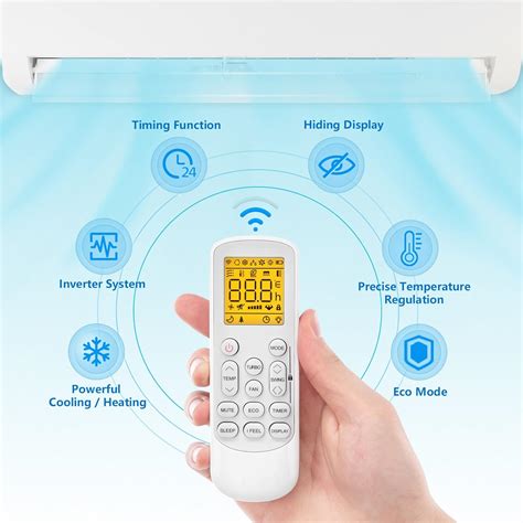12000 Btu Mini Split Acheating System With Inverter 19 Seer 230v