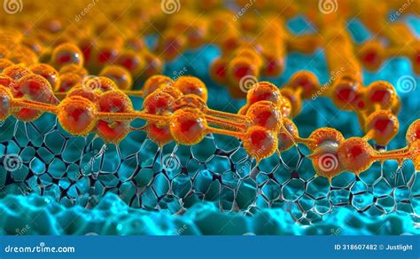 A Microscopic View Of A Graphene Surface With Individual Carbon Atoms