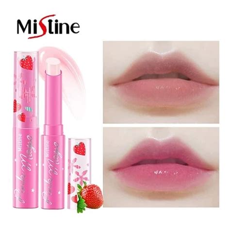 Mistine Pink Magic Strawberry Scent Plus Vitamin E Lip Balm Beauty And Personal Care Face