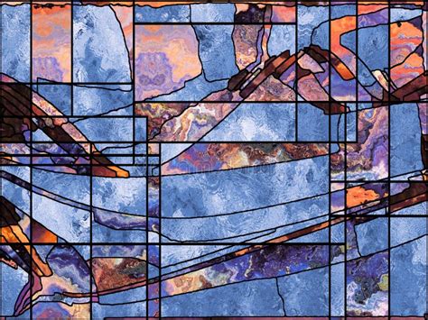 Virtual Leaded Glass Stock Illustration Illustration Of Painted 89322670