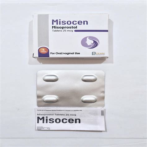 Misoprostol 25mcg Tablet At Best Price In Vadodara Gujarat Ocean