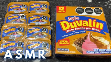 Asmr Analizando Y Comiendo Duvalin 4 Sabores🍬 Youtube