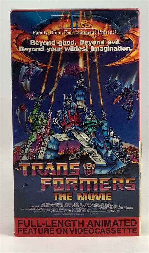 Transformers The Movie Vhs Orbit Dvd