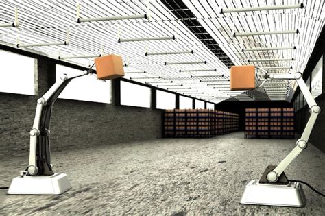 Premium Photo Robot Arm Object For Manufacturing Industry Technology Product Export And Import