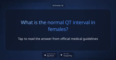 What Is The Normal Qt Interval In Females