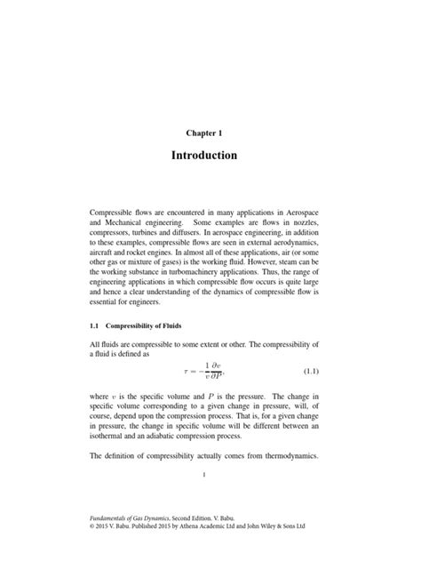 vikash babu fundamentals of gas dynamic 15 24 pdf gases fluid