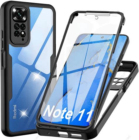 360 Full Protection Case For Xiaomi Redmi Note 11 11s 10 10s Pro Plus