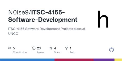 GitHub N Ise ITSC Software Development ITSC Software Development Projects Class At