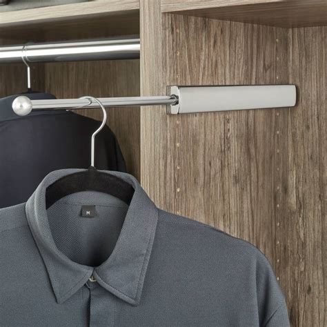 Rev A Shelf 14 Telescoping Closet Hanging Valet Rod Cvlsl 14 Cr 1 2