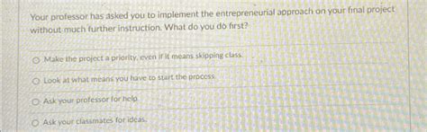 solved your professor has asked you to implement the
