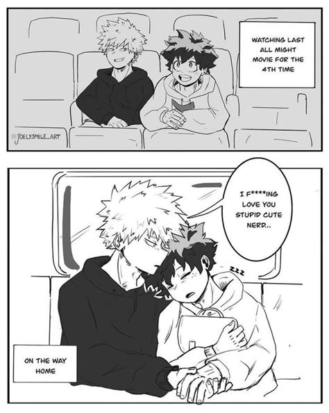 Bakudeku Katsuki Bakugou X Izuku Midoriya Bnha By Joelysmileart Ig