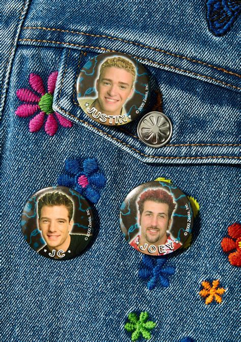 Vintage Nsync Button Set Dolls Kill
