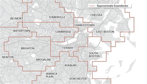 This Map Shows The Boston Boundaries Of Ubers Surge Pricing