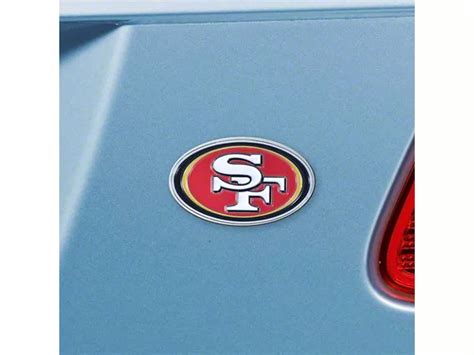 Sierra 3500 San Francisco 49ers Emblem Red Universal Some Adaptation