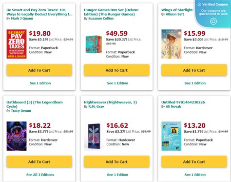 65 Off Thrift Books Coupons And Promo Codes 1 8 Cash Back