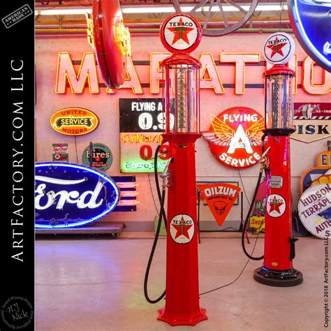 Modern Gas Pump Texaco 1937 Tokheim 36b Gas Pump Texaco For Sale