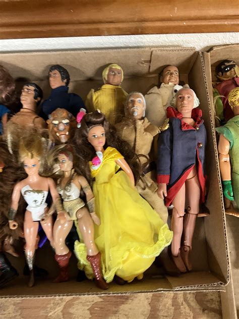 Lot Vintage Assortment Of Mego Action Figures And More 8 In 203 Cm