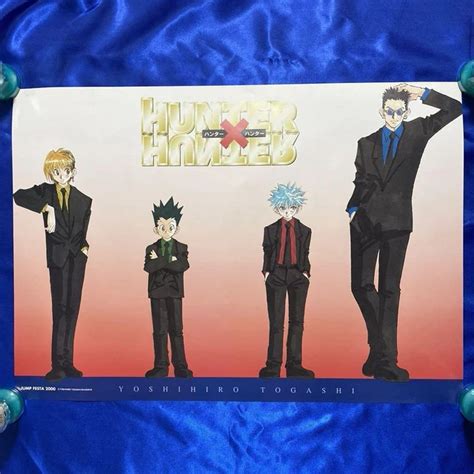 Poster Hunter X Hunter Gon Killua Leorio Formato B2 Altezza 515 Mm Eur 121 90 Picclick It