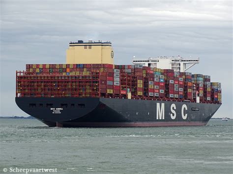 Scheepvaartwest Msc Ambra Imo 9839480