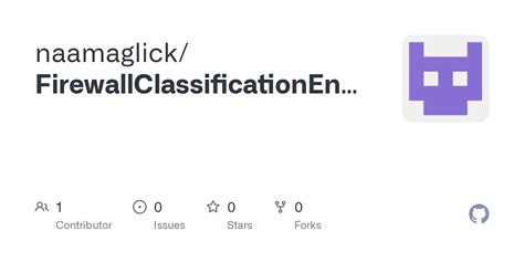 Github Naamaglick Firewallclassificationengine